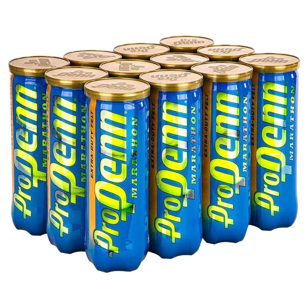 Pro Penn Marathon (Extra Duty) Tennis Balls (12 Cans) · RacquetDepot