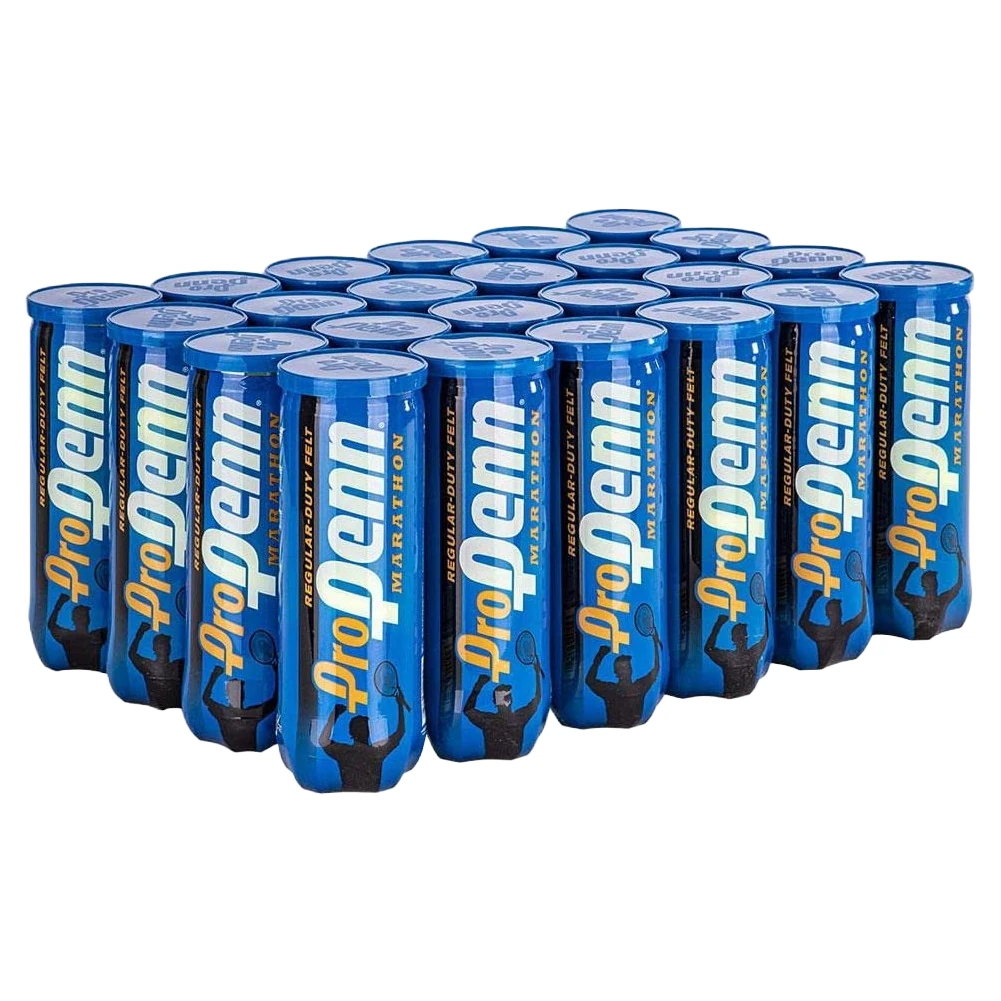 Pro Penn Marathon (Regular Duty) Tennis Balls (3 Cases) · RacquetDepot
