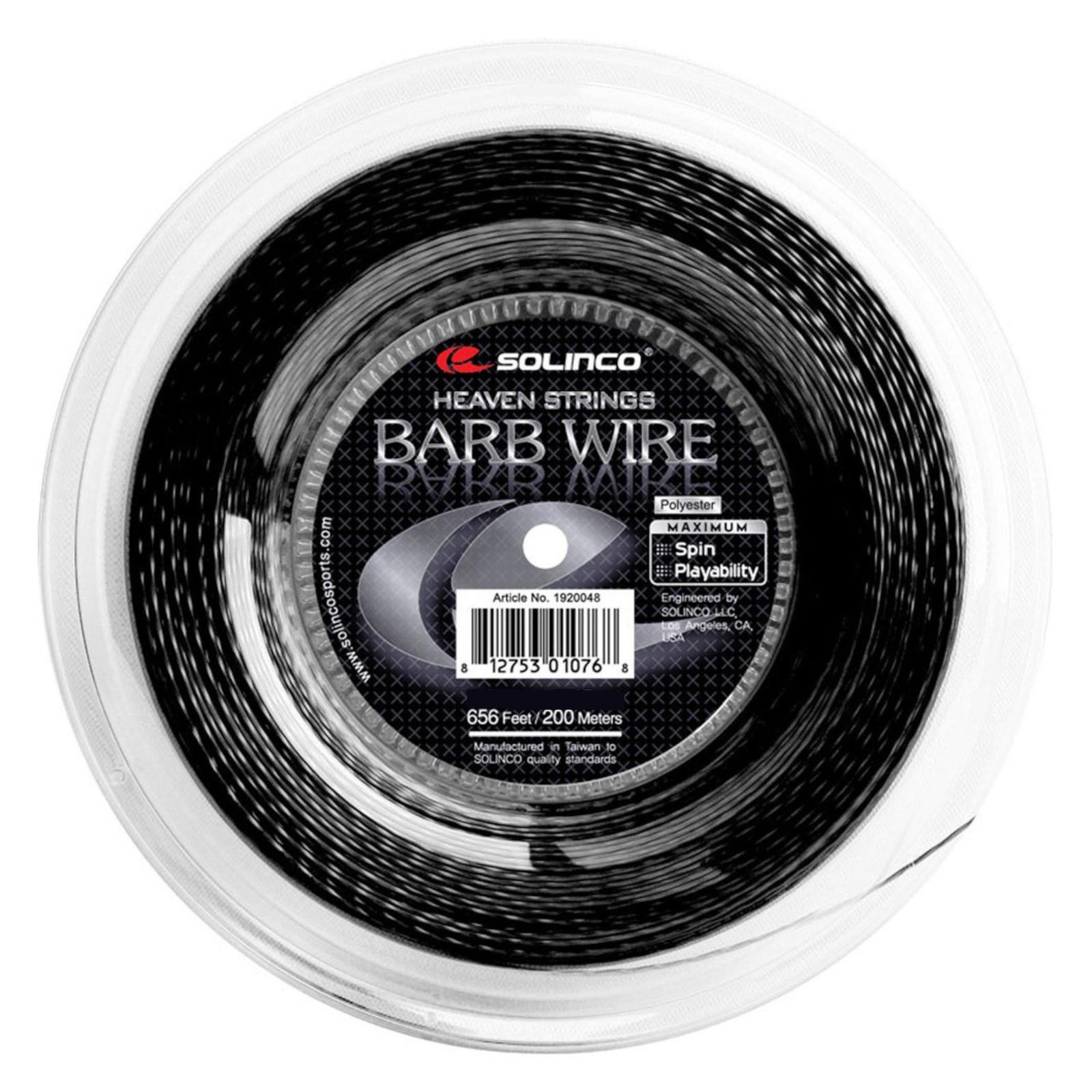 Solinco Barb Wire 16/1.30 String Reel · RacquetDepot