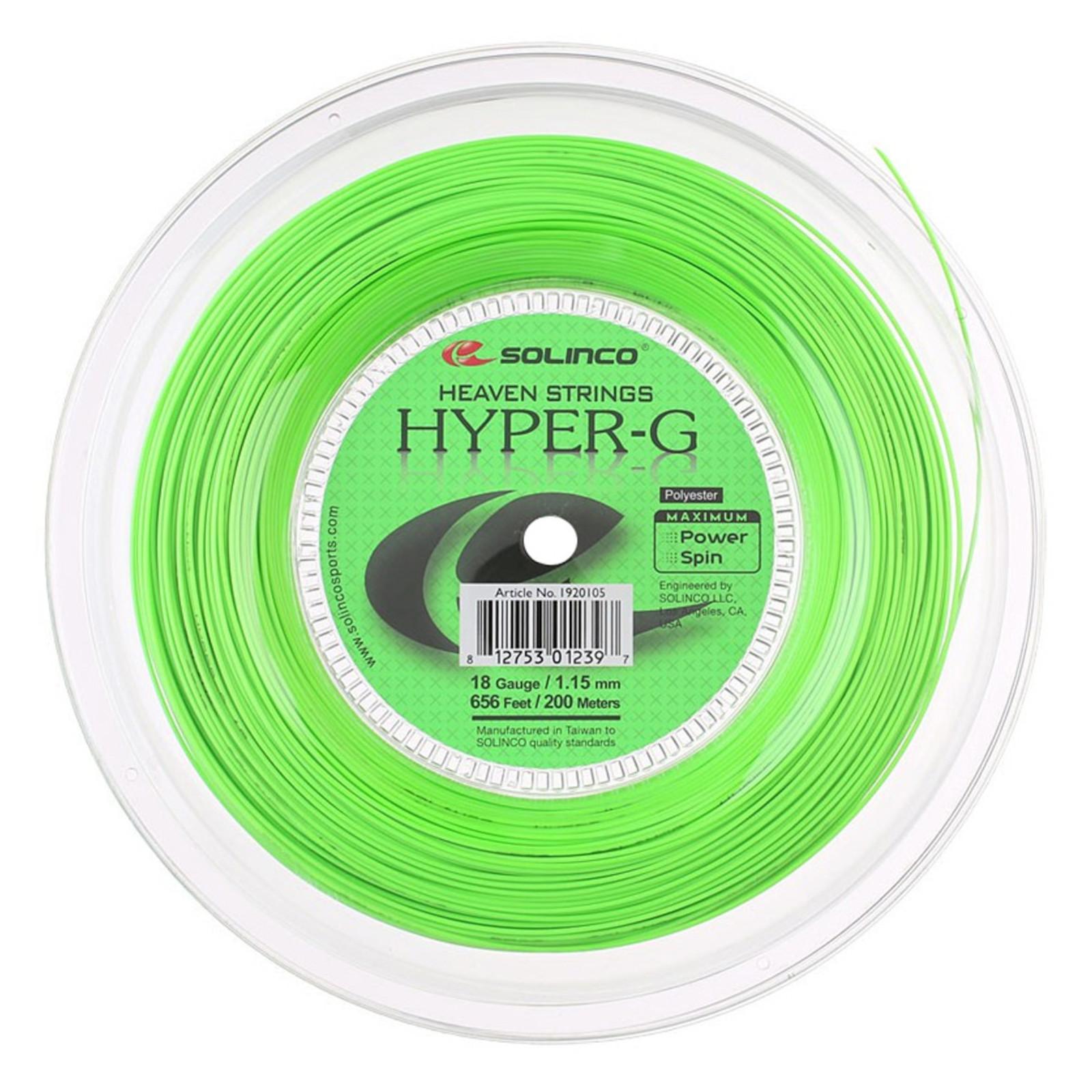 Solinco Hyper-G 18/1.15 String Reel · RacquetDepot