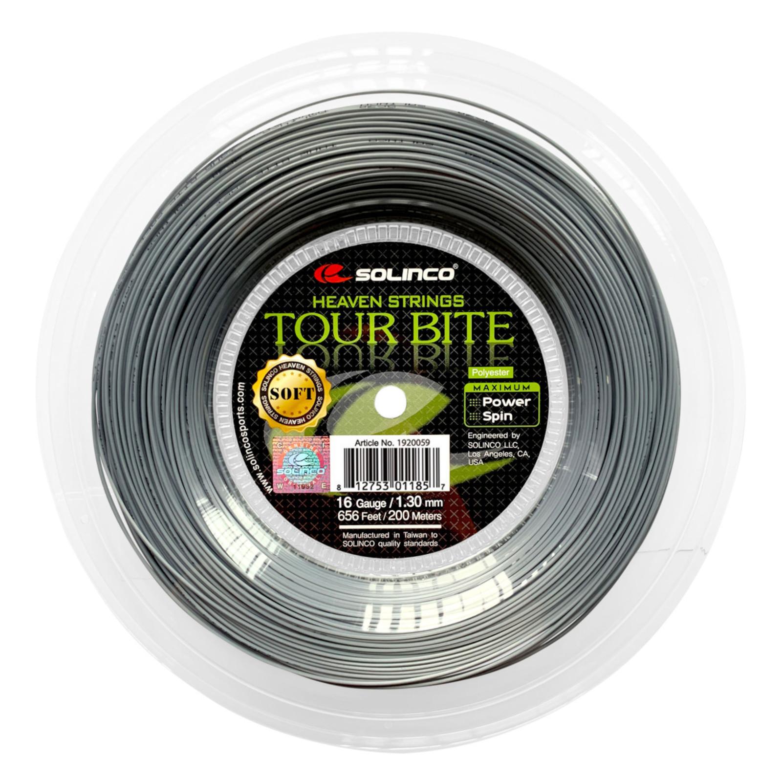 Solinco Tour Bite Soft 16/1.30 String Reel · RacquetDepot