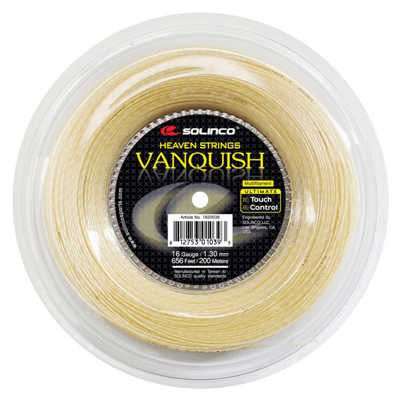 Solinco Vanquish 16/1.30 String Reel · RacquetDepot