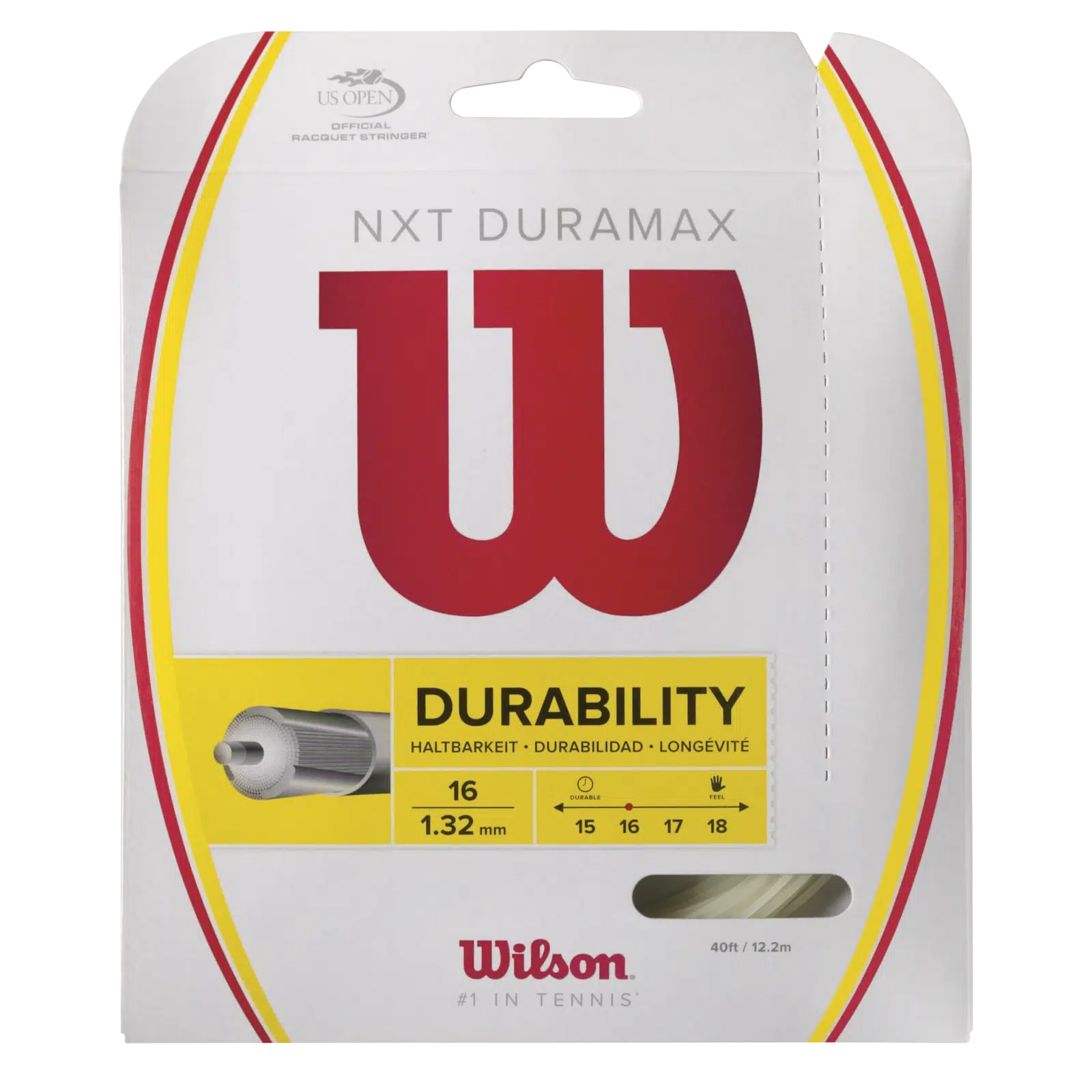 Wilson NXT Duramax 16/1.32 String Set · RacquetDepot