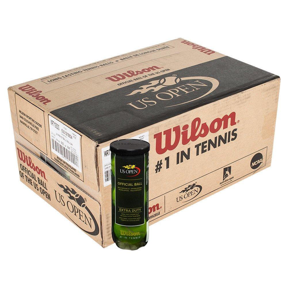 Wilson US Open (Extra Duty) Tennis Balls (2 Cases) · RacquetDepot