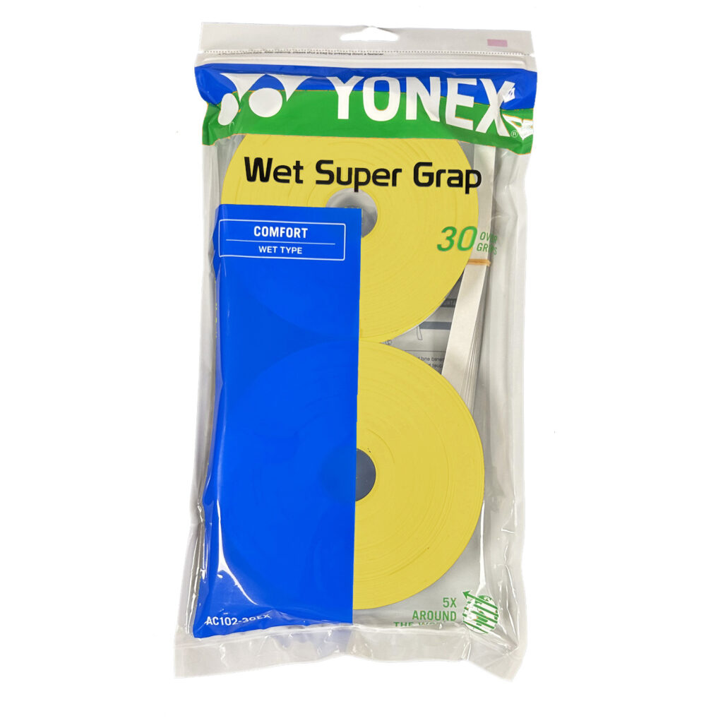 Yonex Wet Super Grap Overgrip (30-Pack) · RacquetDepot