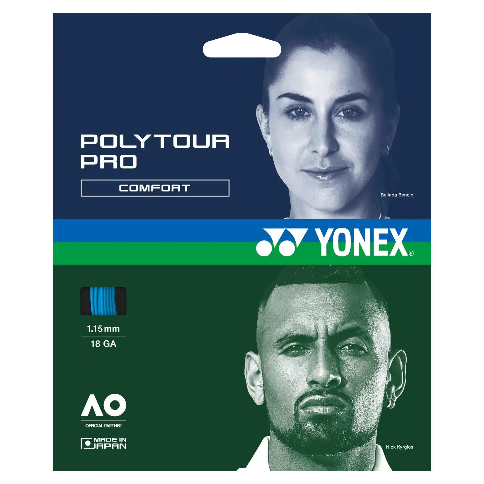 Yonex Poly Tour Pro 18/1.15 String Set · RacquetDepot