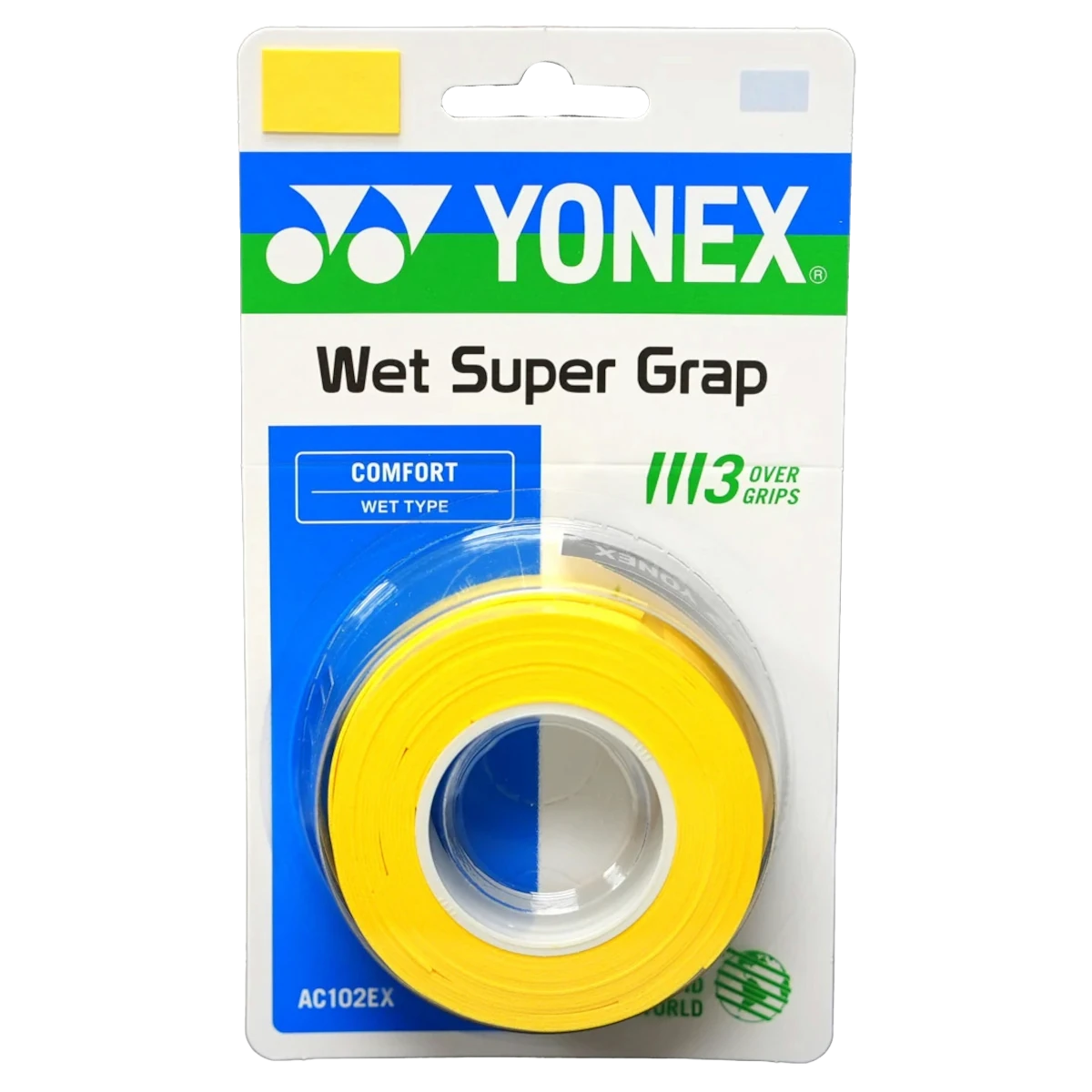 Yonex Wet Super 3-Pack Grap Overgrip · RacquetDepot