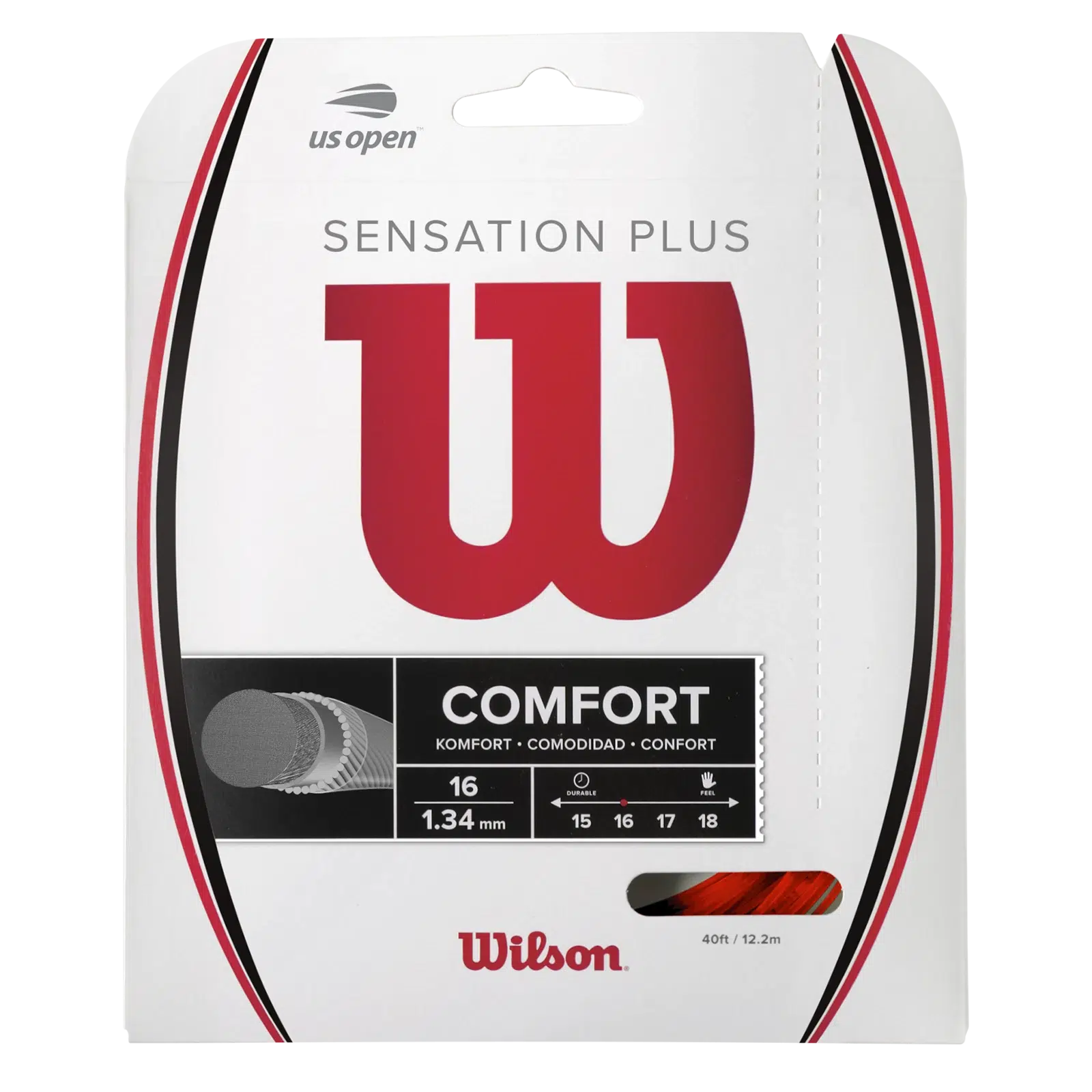 Wilson Sensation Plus 16/1.34 String Set · RacquetDepot