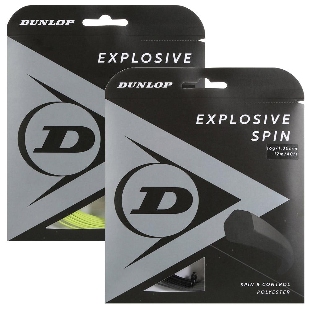 Dunlop Explosive Spin (16-1.30mm) String Set · RacquetDepot