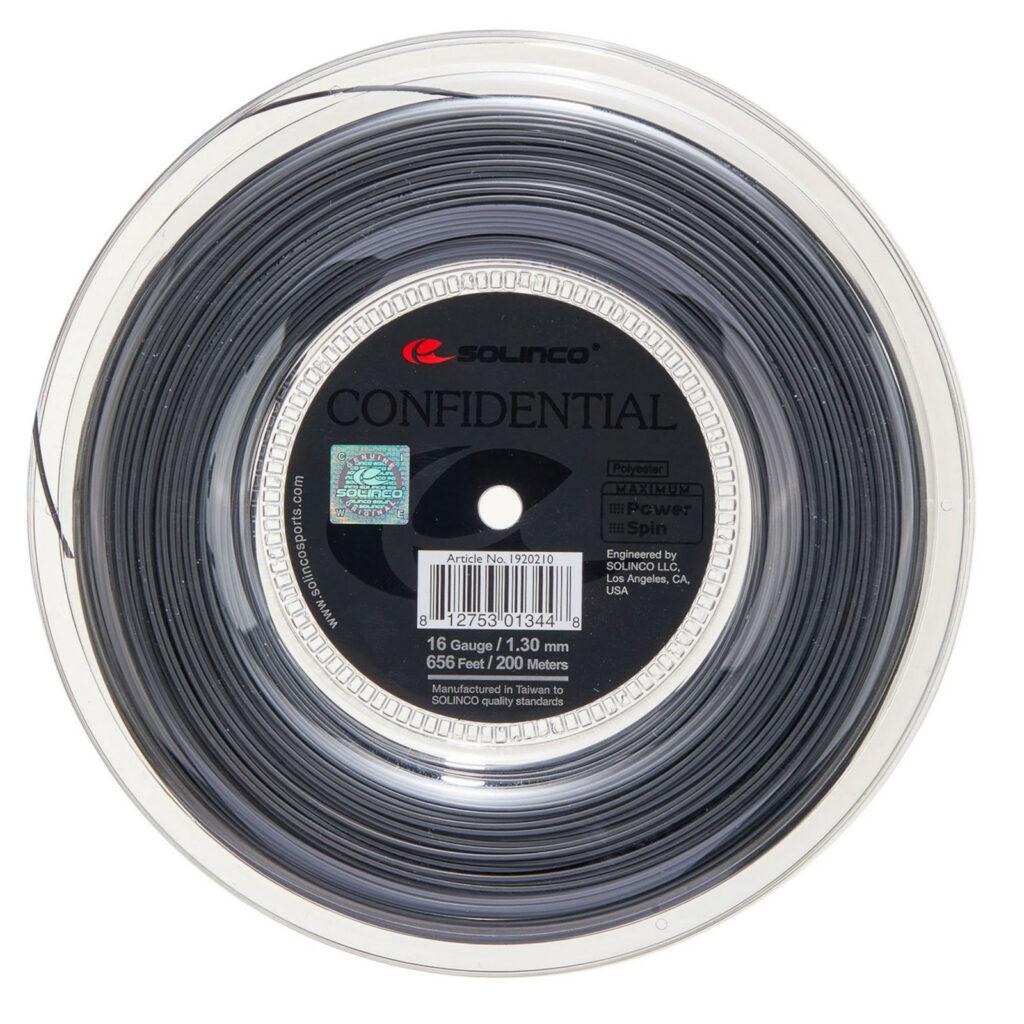 Solinco Confidential 16/1.30 String Reel · RacquetDepot