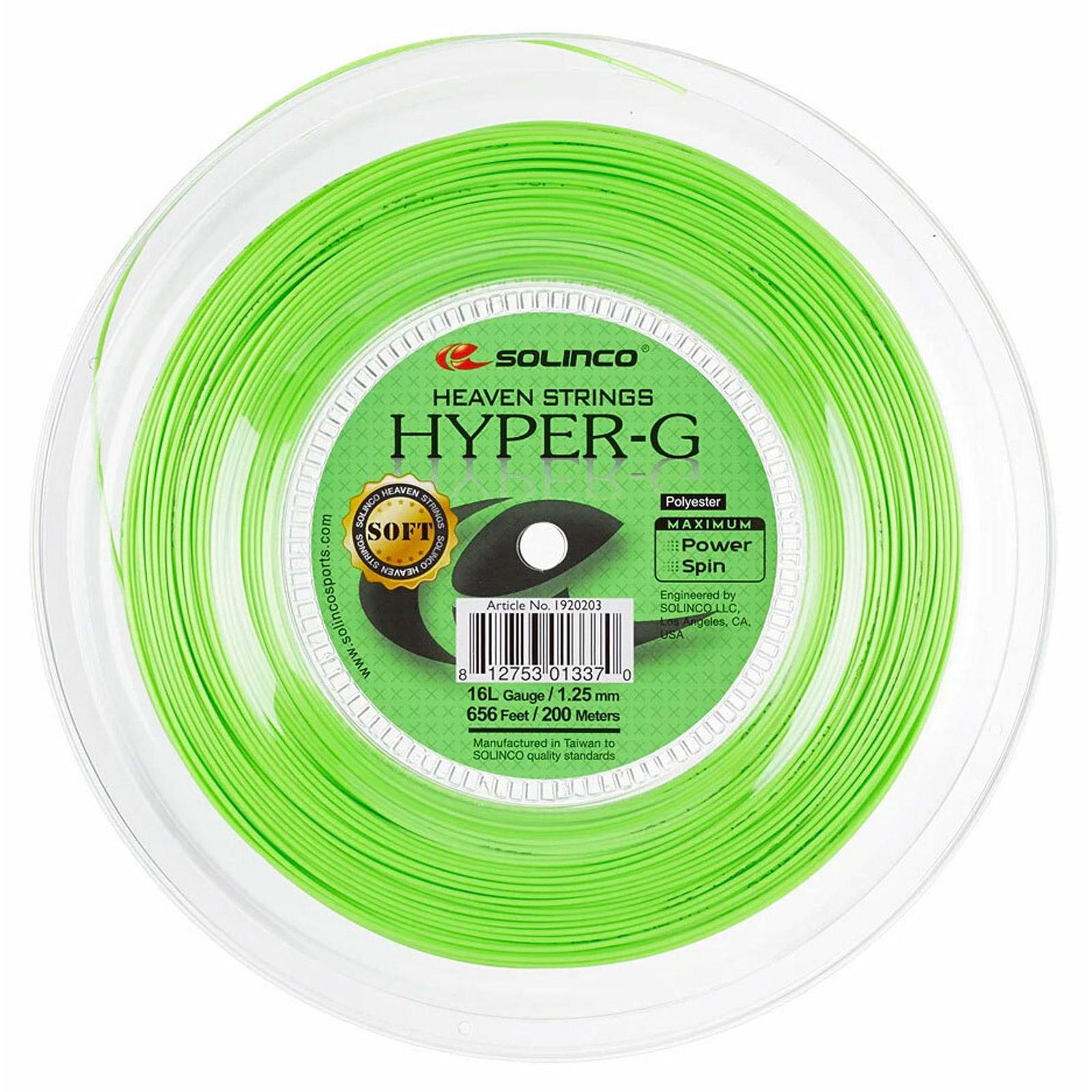 Solinco Hyper-G Soft 16L/1.25 String Reel · RacquetDepot