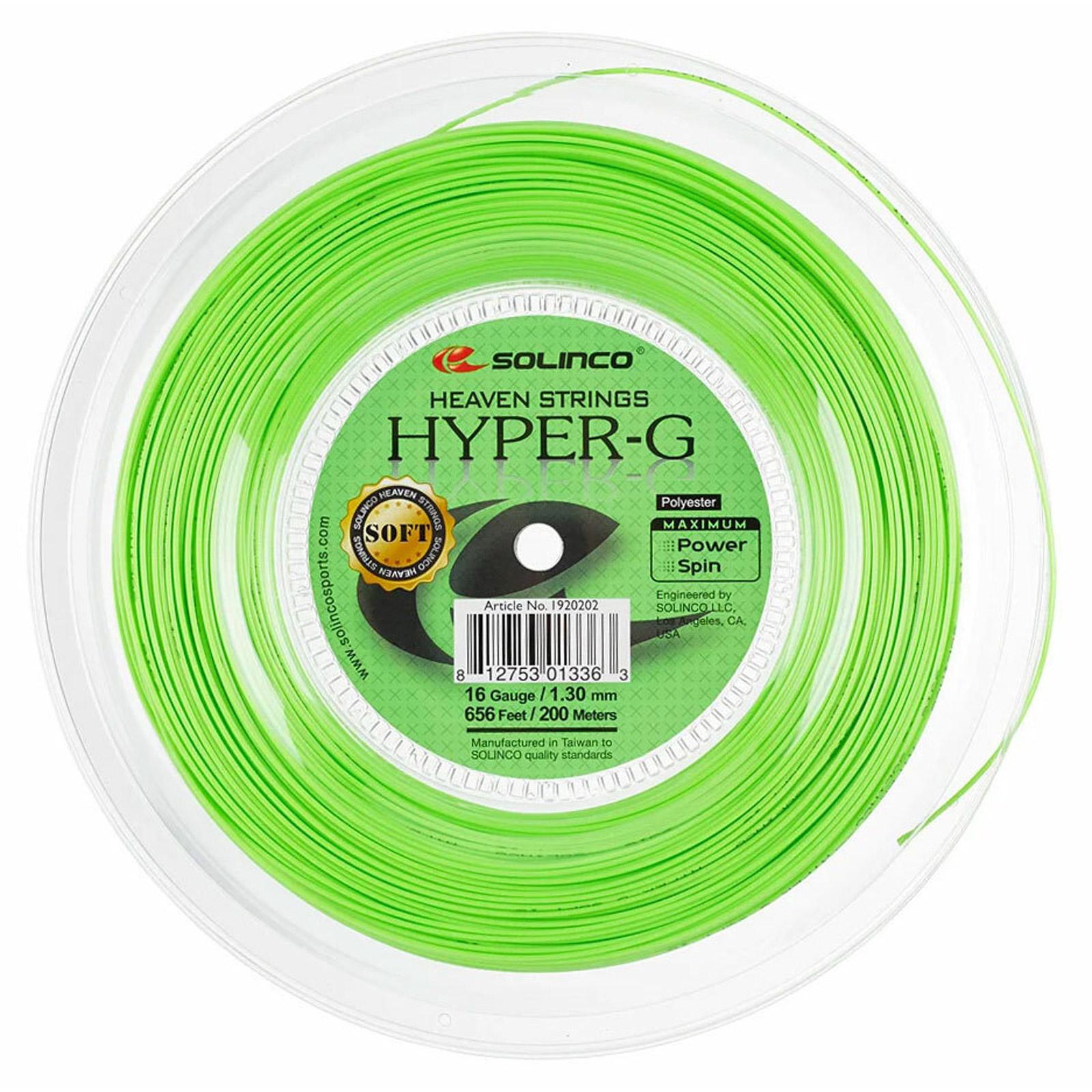 Solinco Hyper-G Soft 16/1.30 String Reel · RacquetDepot