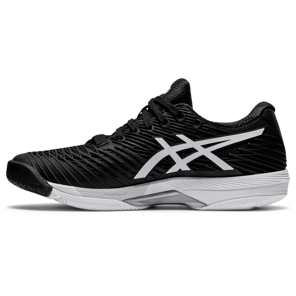 Asics Solution Speed FF 2 (Black/White) Women's Shoes · RacquetDepot
