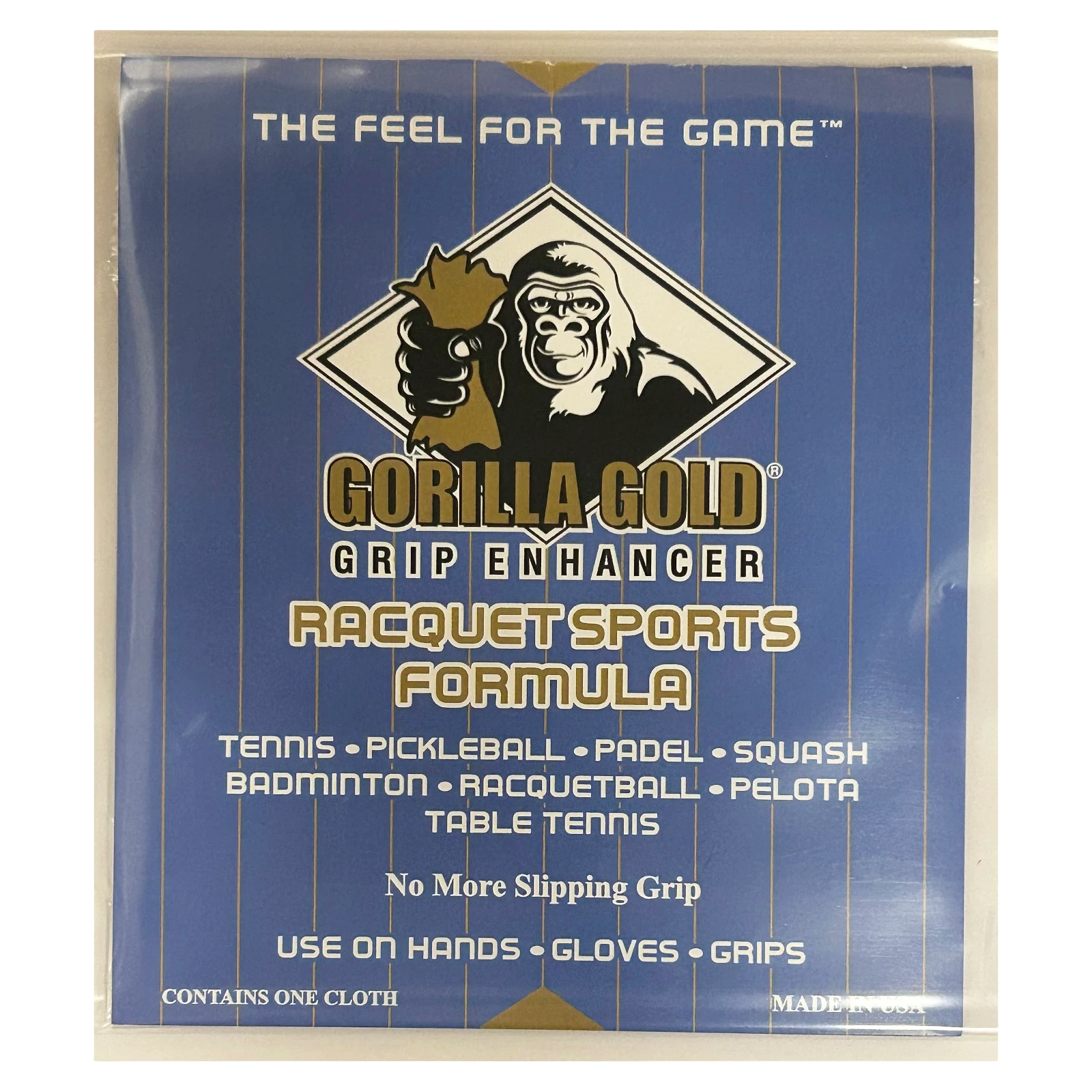 Gorilla Gold Grip Enhancer · RacquetDepot