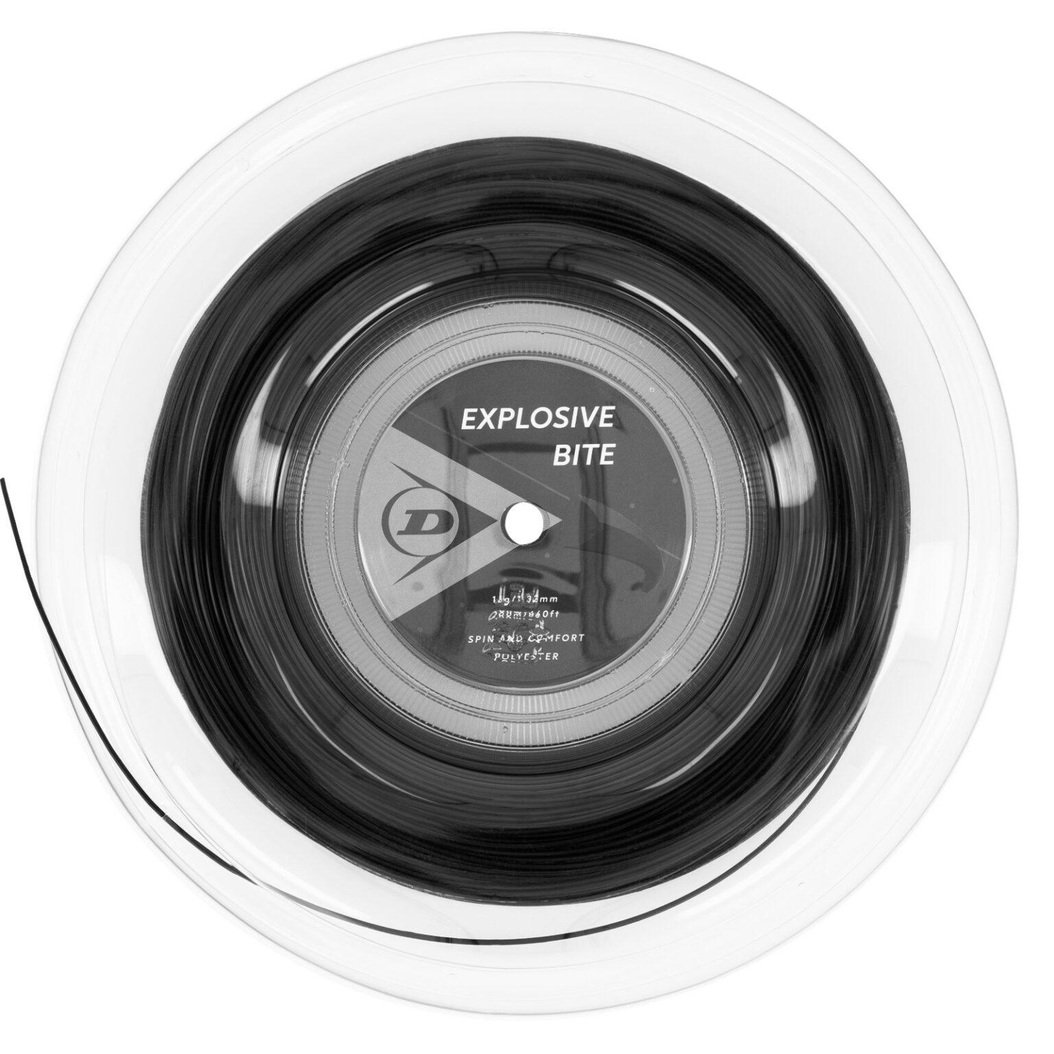 Dunlop Explosive Bite 16/1.32 String Reel · RacquetDepot