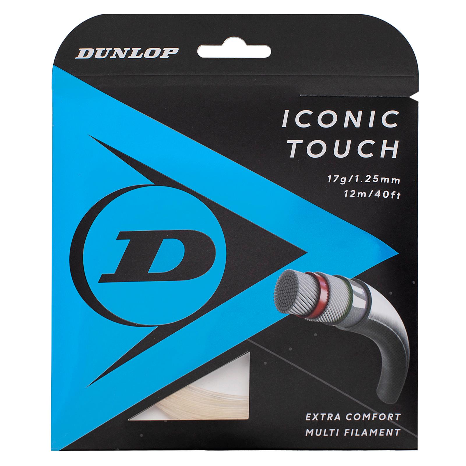 Dunlop Iconic Touch (17-1.25mm) String Set · RacquetDepot