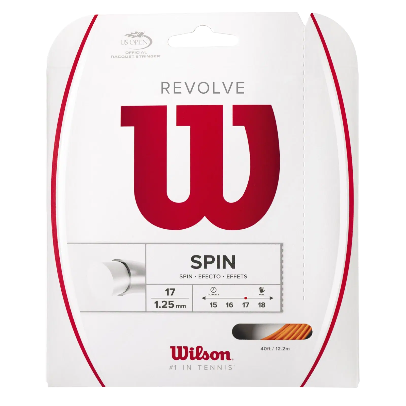 Wilson Revolve 17/1.25 String Set · RacquetDepot