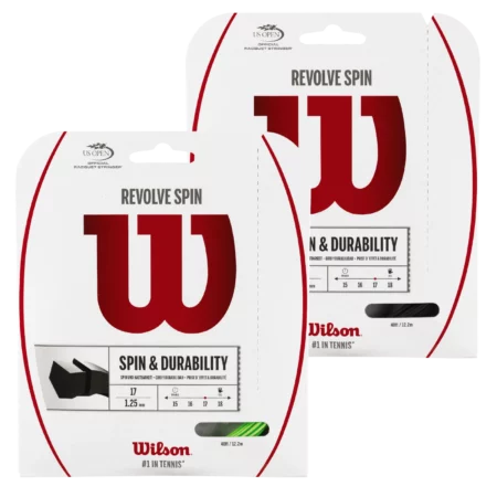 Wilson Revolve Spin 17/1.25 String Set · RacquetDepot