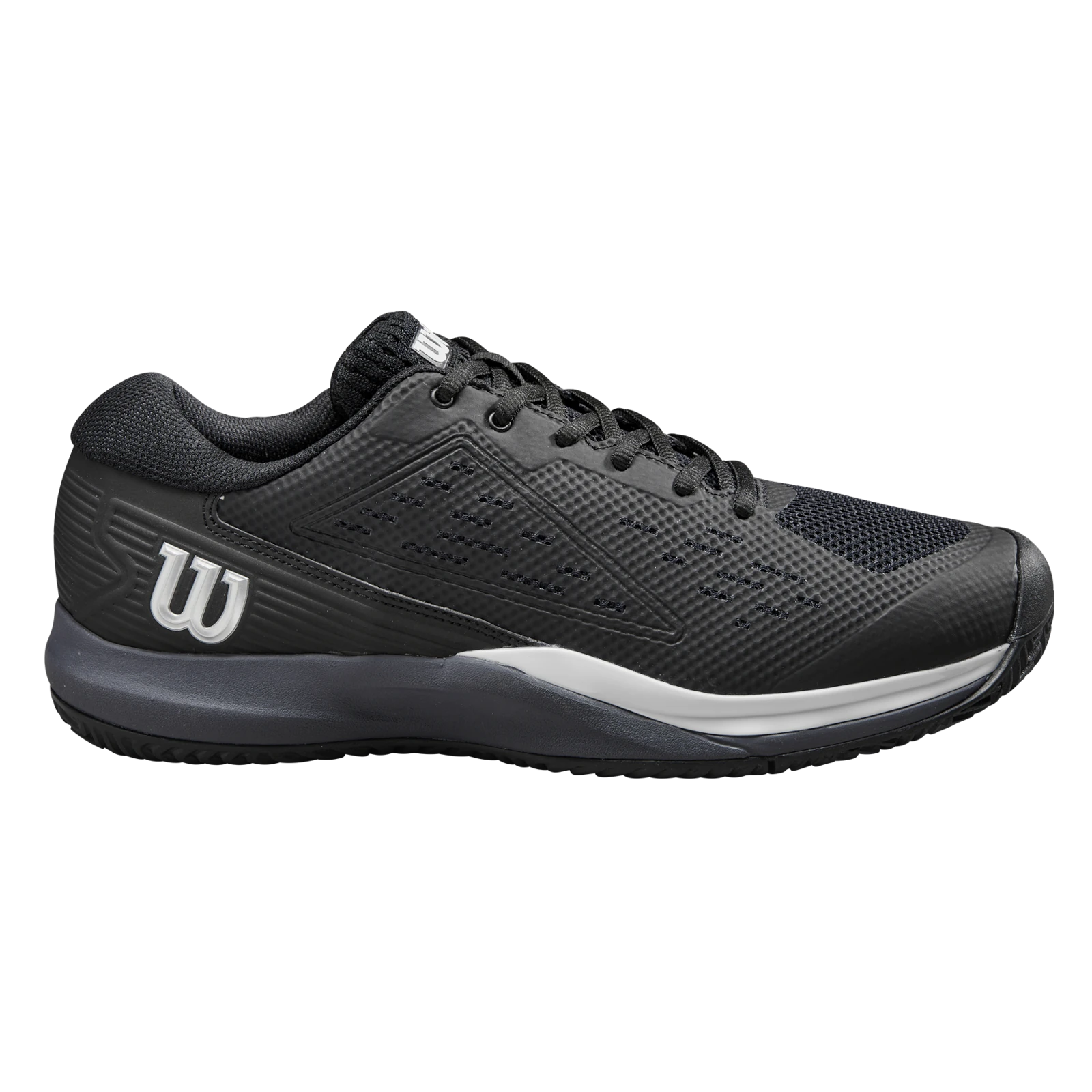 Wilson Rush Pro Ace Black/Ombre Blue/White Men's Shoes · RacquetDepot