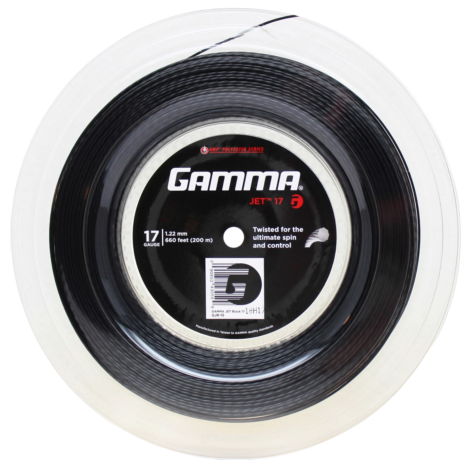 Gamma Jet 17/1.22 String Reel · RacquetDepot